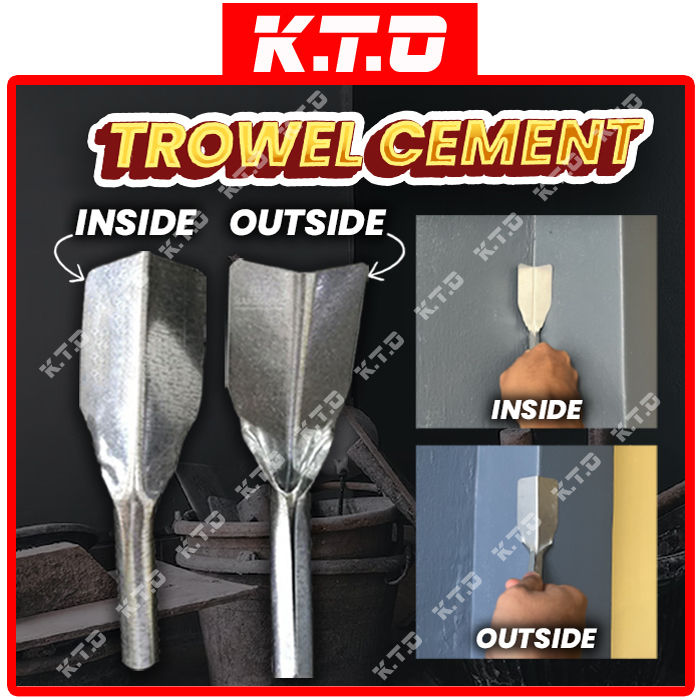 6 Inch Inside Outside Angle Corner Trowel Cement Plaster Drywall Corner ...