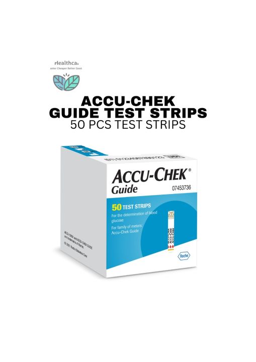 Accu-Chek Guide Test Strips 50s, 100% Authentic Roche product, Exp ...