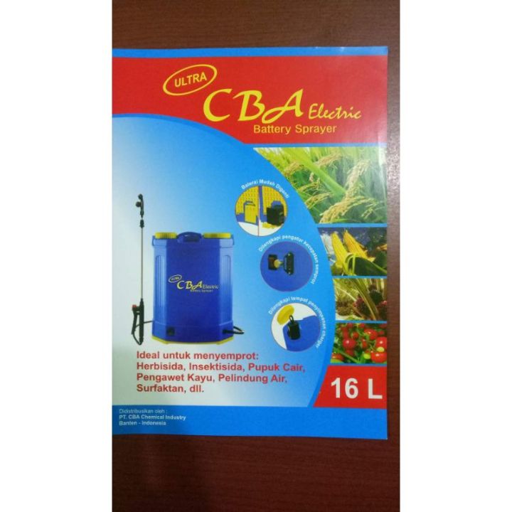 Tangki Sprayer Elektrik CBA/Alat Semprot diinfektan/Semprotan Sawah ...