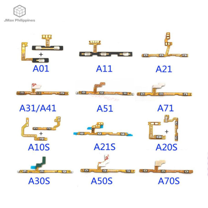 SAMSUNG Power Volume Button Flex Cable for A10S A20S A12 A20 A30 A50 ...