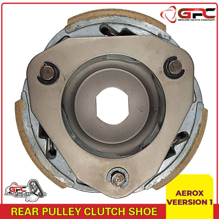 Yamaha Aerox 155 V.1 GPC CVT Rear Pulley Clutch Shoe Set | Lazada PH