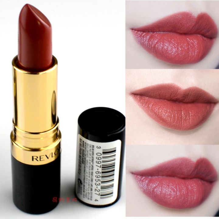 Revlon Lipstick Colorful Black Tube lipstick 225 Bean Sands 325 535 ...