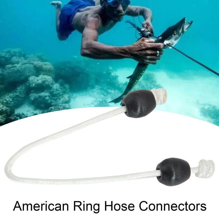 Speargun Loop Tube Connector 2mm Rope V-shape High Tensile Spearfishing ...