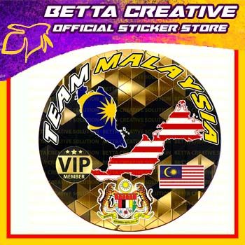 Lorry Sticker BIG - BUMPER Sticker - Team Negeri Malaysia Stiker Lori ...