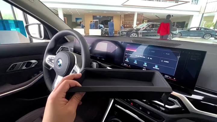 สำหรับ BMW 3 Series G20 Restyling 2022 2023รถคอนโซลกลางนำทางหน้าจอกล่อง ...