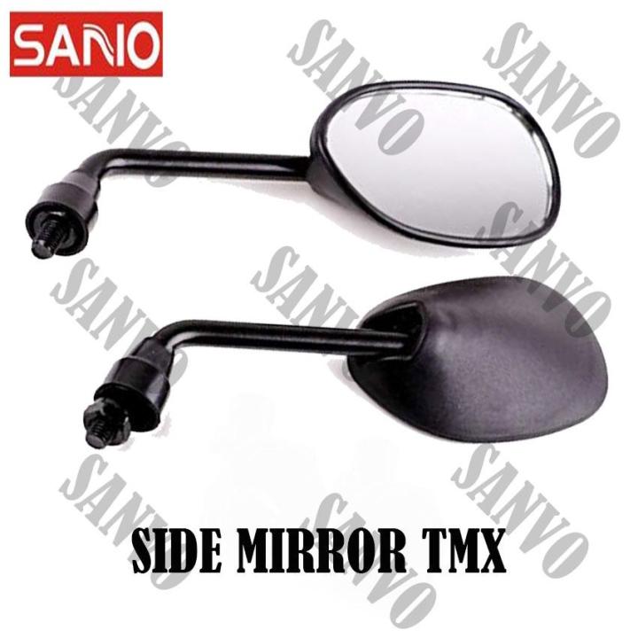 Side mirror HONDA for TMX/XRM (long stem)black | Lazada PH