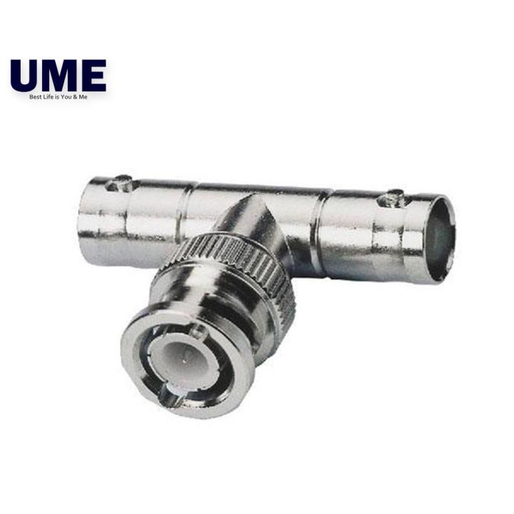 CCTV BNC T Type male to female Adapter Connector TM2F | Lazada