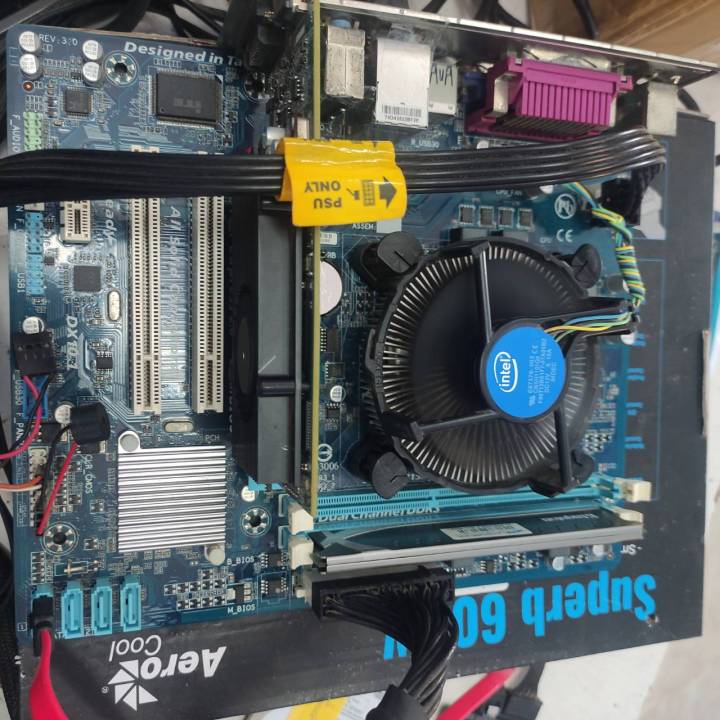 ชุดมัดรวม เมนบอรด์ GIGABYTE GA-H61M-S2P R3 1155 + cpu i3 3220 ราคาเบาๆ ใช้งานได้ปกติ | Lazada.co.th