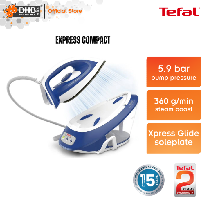 Tefal SV7112 Steam Generator Express Compact Iron 2600W | Lazada