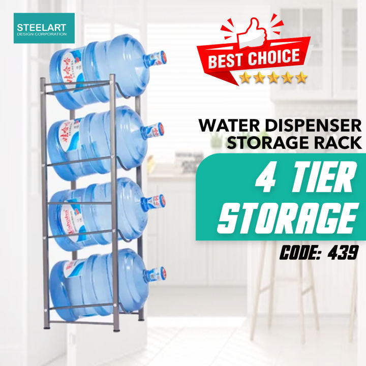 Steelart Water Dispenser Rack Water Stand, Water Rack, Storage Rack ...
