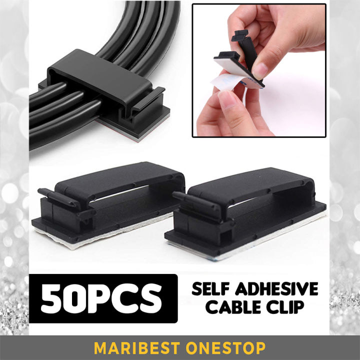 MAAUVTOR 20pcs fabulous Self Adhesive Cable