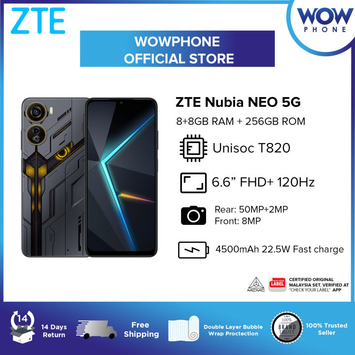 [READY STOCK] ZTE Nubia NEO 5G [8GB RAM | 256GB ROM], 1 Year Warranty ...