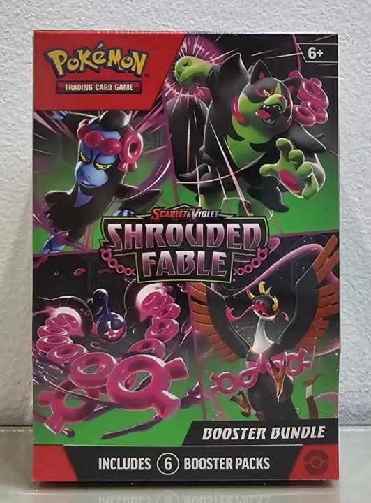 Pokemon TCG Scarlet & Violet Shrouded Fable Booster Bundle (6 Packs ...