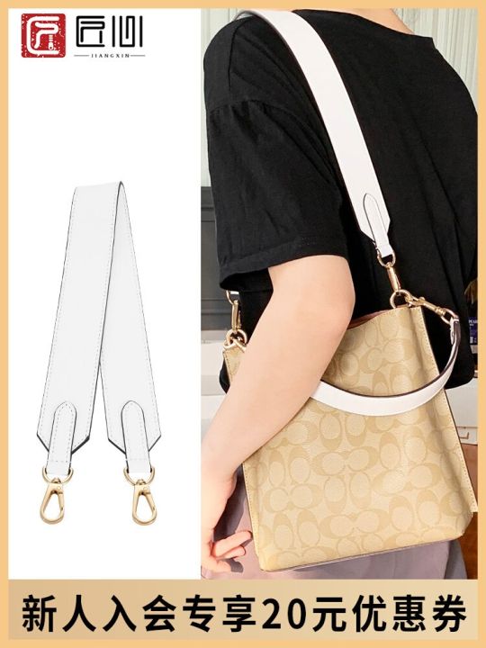 suitable for COACH Bucket bag wide shoulder strap transformation ...