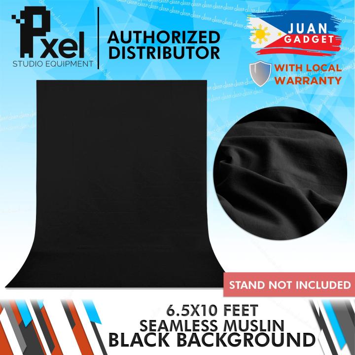 Pxel AA-ML2030B 200cm x 300cm Seamless Muslin Background Cloth Backdrop ...