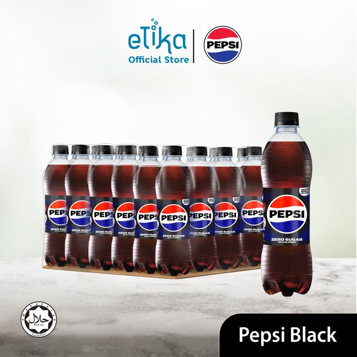 Pepsi Zero Sugar Original 500ml x 24 bottles/Pepsi Zero Sugar Vanilla ...