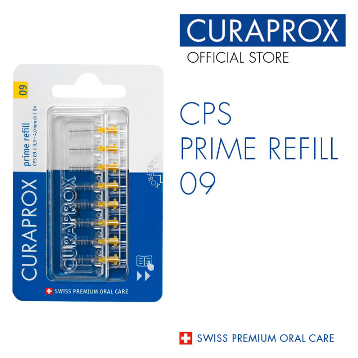 Curaprox CPS 09 Prime Interdental Brush, Refill Pack | Lazada Singapore