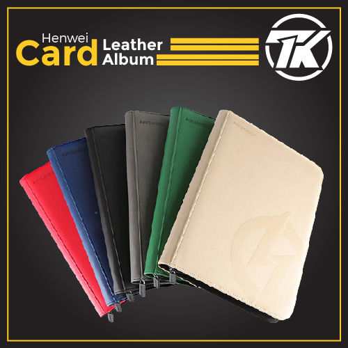 TK Pokemon Card Binder 3x4 Leather Book Fully Zip 480 Card Slot Premium ...