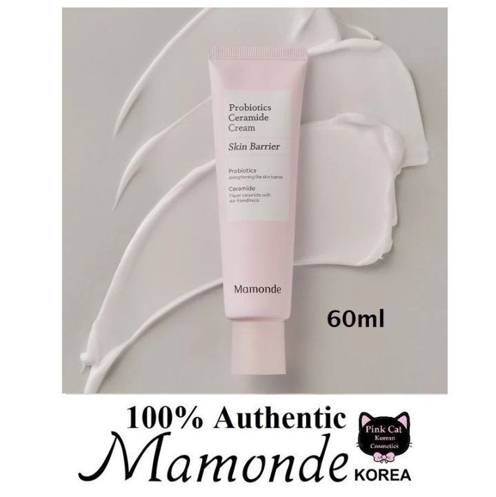 Korean Cosmetics MAMONDE Probiotics Ceramide Cream Skin Barrier 30ml x ...