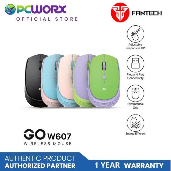 Fantech GO W607 Wireless Mouse | Mouse for Laptop | Lazada PH