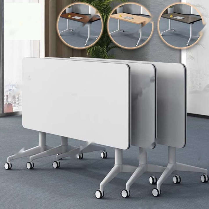 Foldable Table Mobile Office Desk Long Table Educational Institution ...