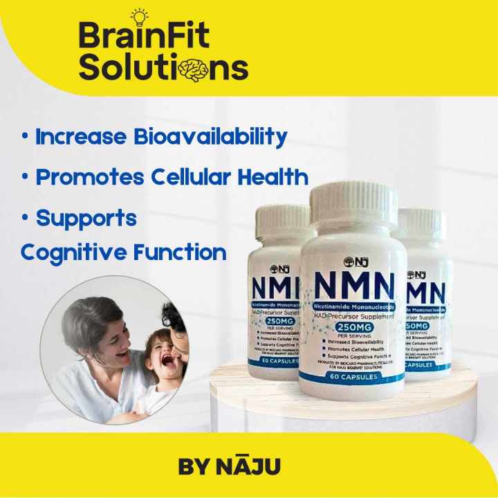 Anti-Aging Nicotinamide Mononucleotide (NMN) NAD Precursor Supplement by Naju Formulas | Lazada PH