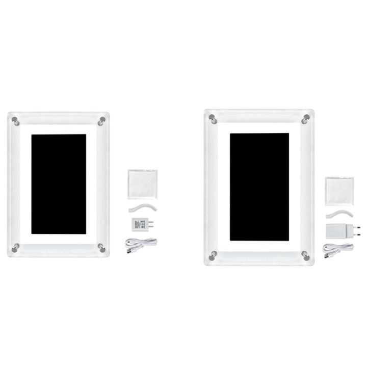 5 Inch Digital Photo Frame 1200mAh IPS Screen 4G Memory Digital Photo ...