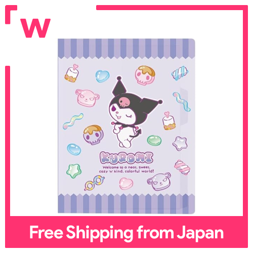 Kuromi [Binder]B5 26-hole binder / Marsh Gummi - Sanrio | Lazada