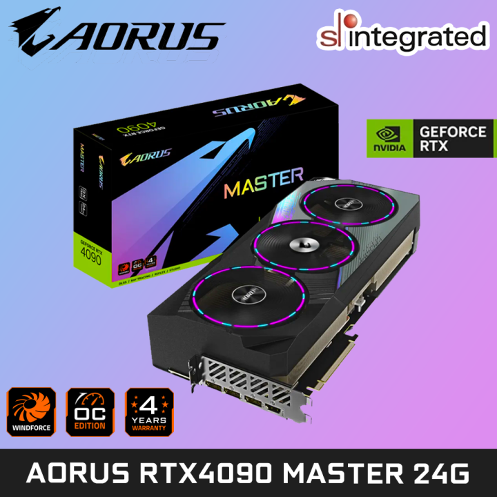Gigabyte AORUS GeForce RTX 4090 MASTER 24GB GDDR6X | Lazada