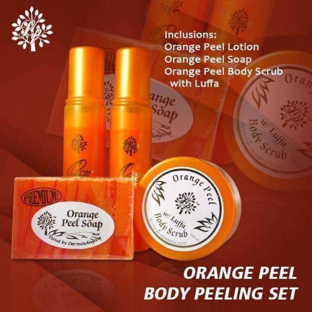 Le Pure Orange Peel Body Peeling Set NEW PACKAGING! | Lazada