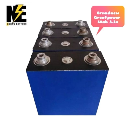 Brand New Great Power 3.2V 50Ah lifepo4 Rechargeable Battery Cell ...