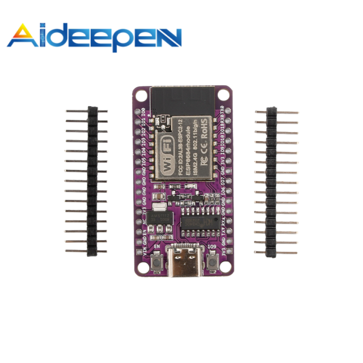 Aideepen ESP32-C2 Development Board ESPC2-12 Module Compatible for ...