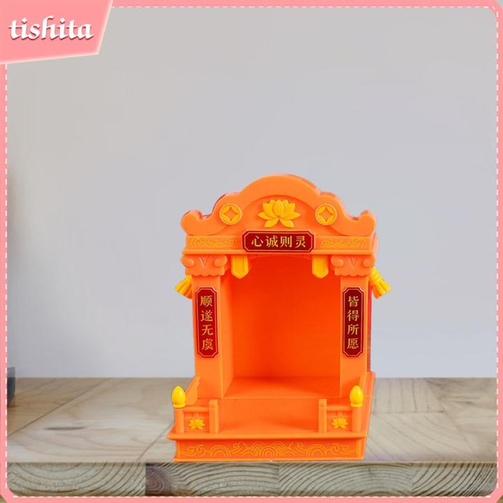 tishita Mini Buddhist Buddha Altar Shrine Altar Buddha Shelf Feng Shui ...