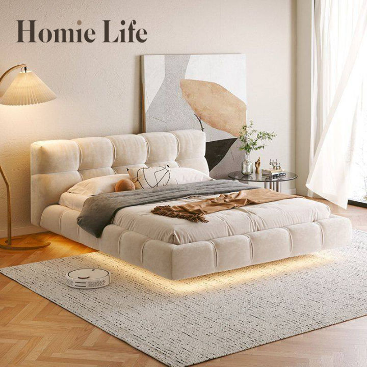 HOMIE LIFE [ส่งฟรี] floating bed technology fabric 6 ฟุต 5 ฟุต Floating ...