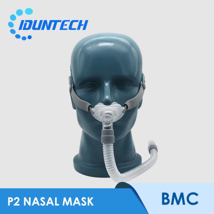 BMC P2 CPAP Nasal Pillow Mask(Size S/M/L) Silicone Mask For CPAP ...