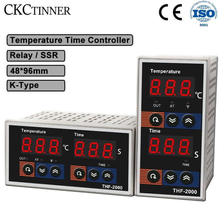 Time and Temperature Integration Control Instrument Relay SSR THF-2000 ...