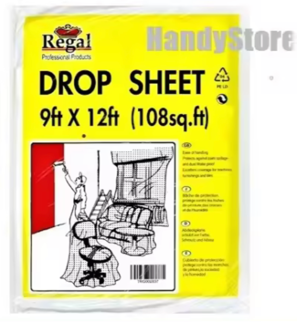 Plastic Sheet/ Drop Sheet/ Drop Cloth/ PVC Cover | Lazada Singapore