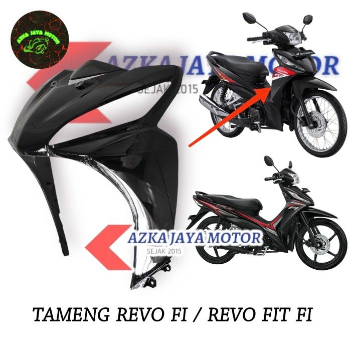 Tameng Revo fi injeksi Hitam / dasi Panel Revo Fit Fi hitam polos ...