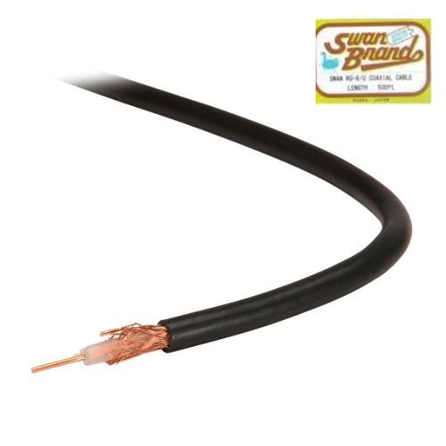 500 FT. / 150m Swan Brand RG-8 Coaxial Cable Wire High Quality Pure ...