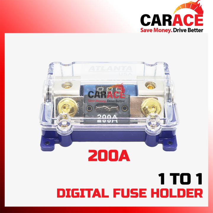 200A Digital Fuse Holder | 200A Digital LED Display Fuse Holder | Car ...