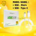 [ST-KD] Kabel Data Oppo VOOC ORIGINAL 100% Fast Charging Micro USB ...