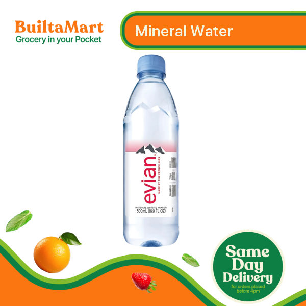 Evian Mineral Water (500mL) | Lazada PH
