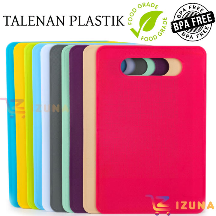 [IZUNA] Cutting Board Plastic / Talenan Plastik Ukuran 29 X 19 Cm ...