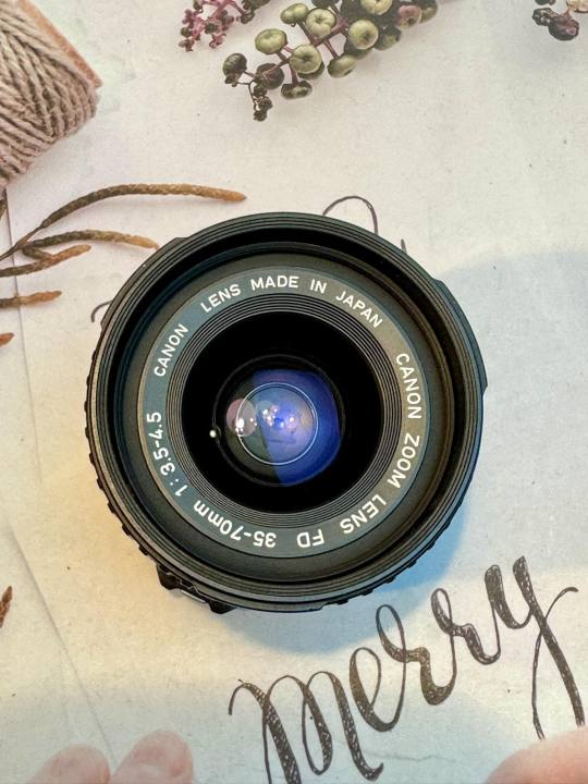 CANON ZOOM LENS FD 35-70MM.F3.5-4.5 MACRO FD MOUNT | Lazada.co.th