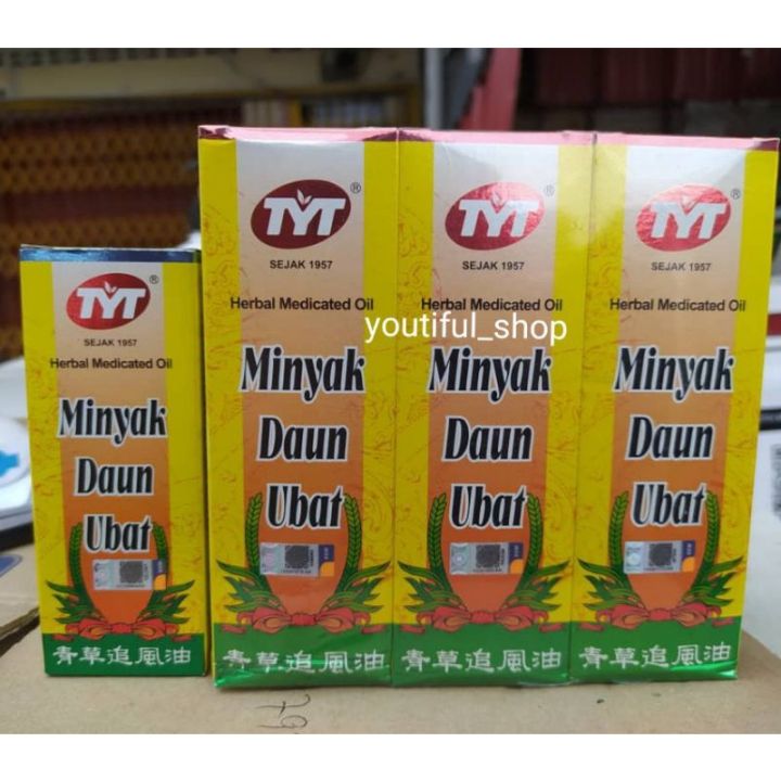 MINYAK TYT 32ML/86ML(TYT HERBA MEDICATED OIL) | Lazada