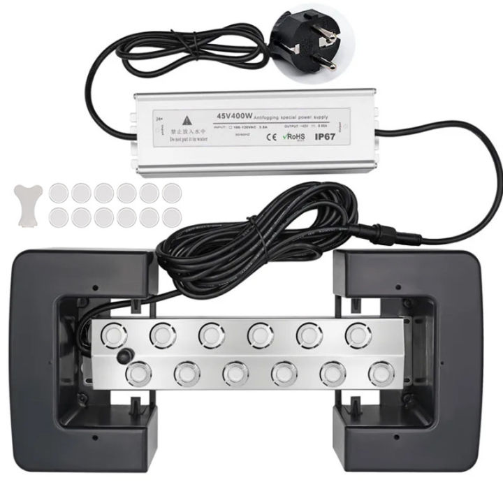 2/4/6/8/10/12 Head Industrial Ultrasonic Mist Maker Fogger Stainless ...