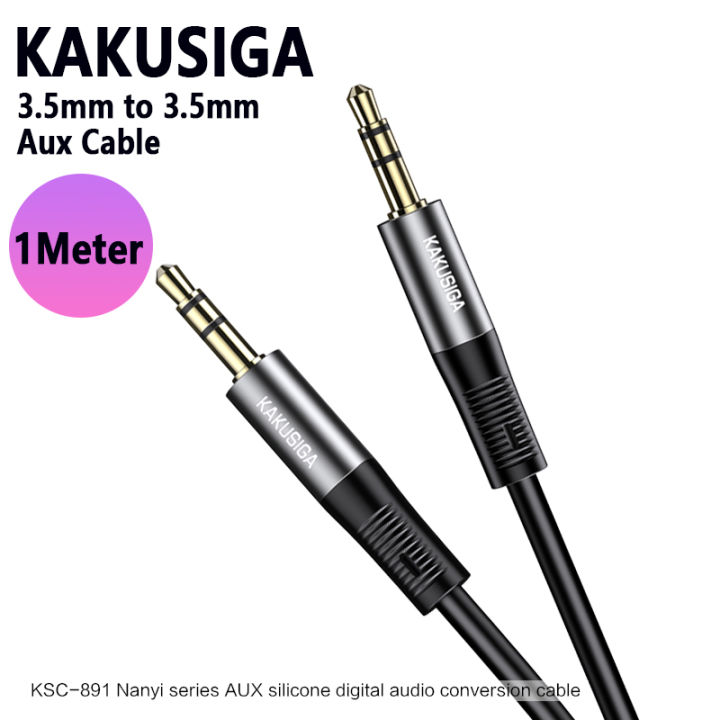 KAKUSIGA 3.5MM Audio Cable Aux Headphone Cable Car Aux 3.5mm Audio ...