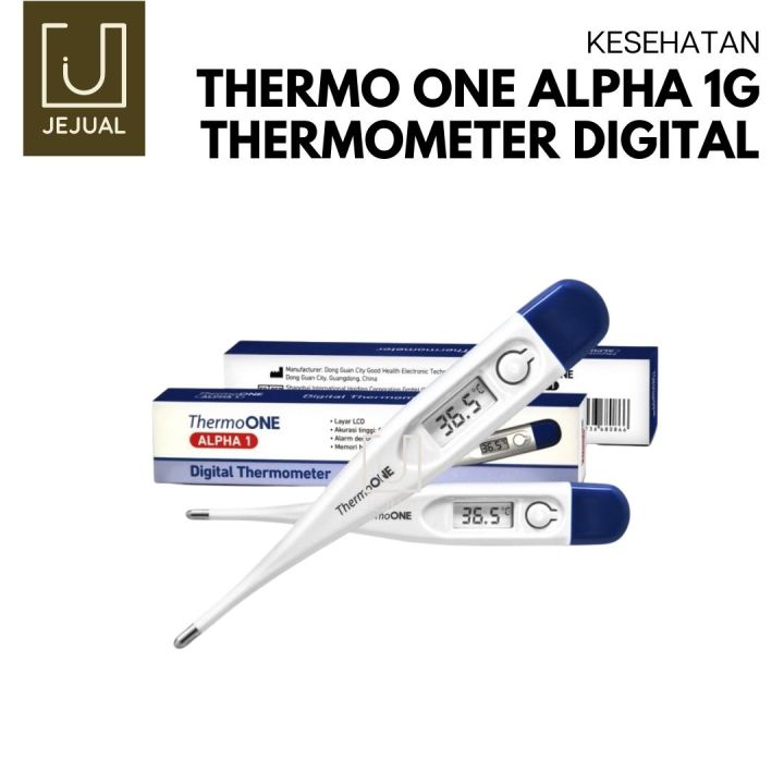Thermoone TERMOMETER DIGITAL Alpha 1G Thermometer/Thermo/Termo Alat Cek ...