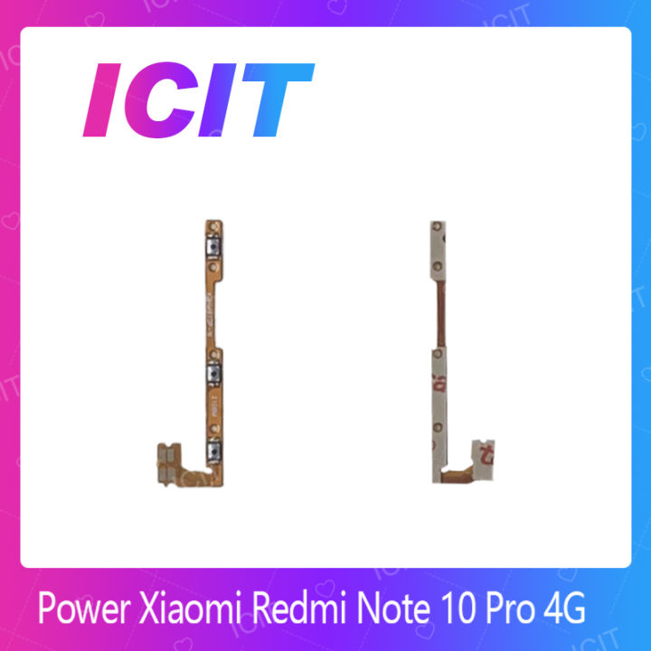Xiaomi Redmi Note10 Pro 4G อะไหล่แพรสวิตช์ ปิดเปิด Power on-off แพรปิด ...