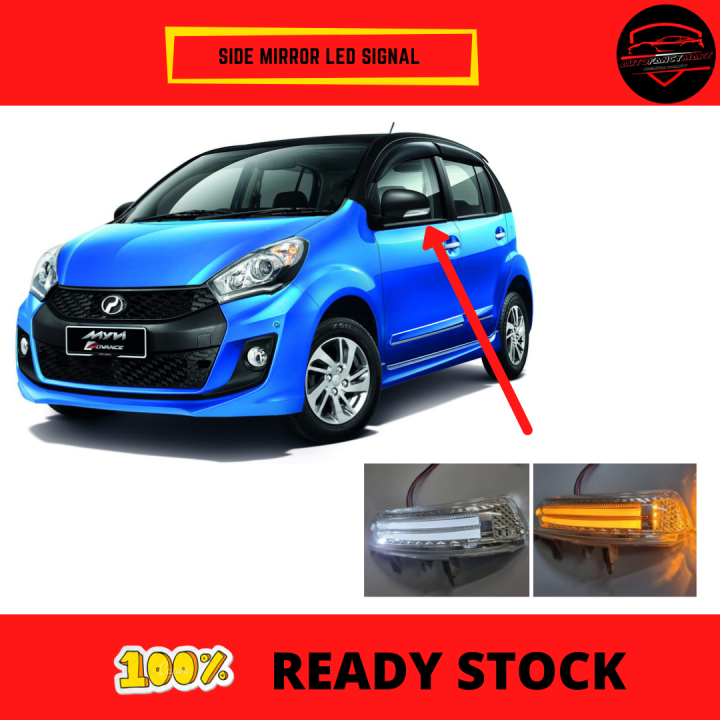 PERODUA MYVI 2011-2017 AXIA BEZZA SIDE MIRROR RUNNING LED SIGNAL LIGHT ...